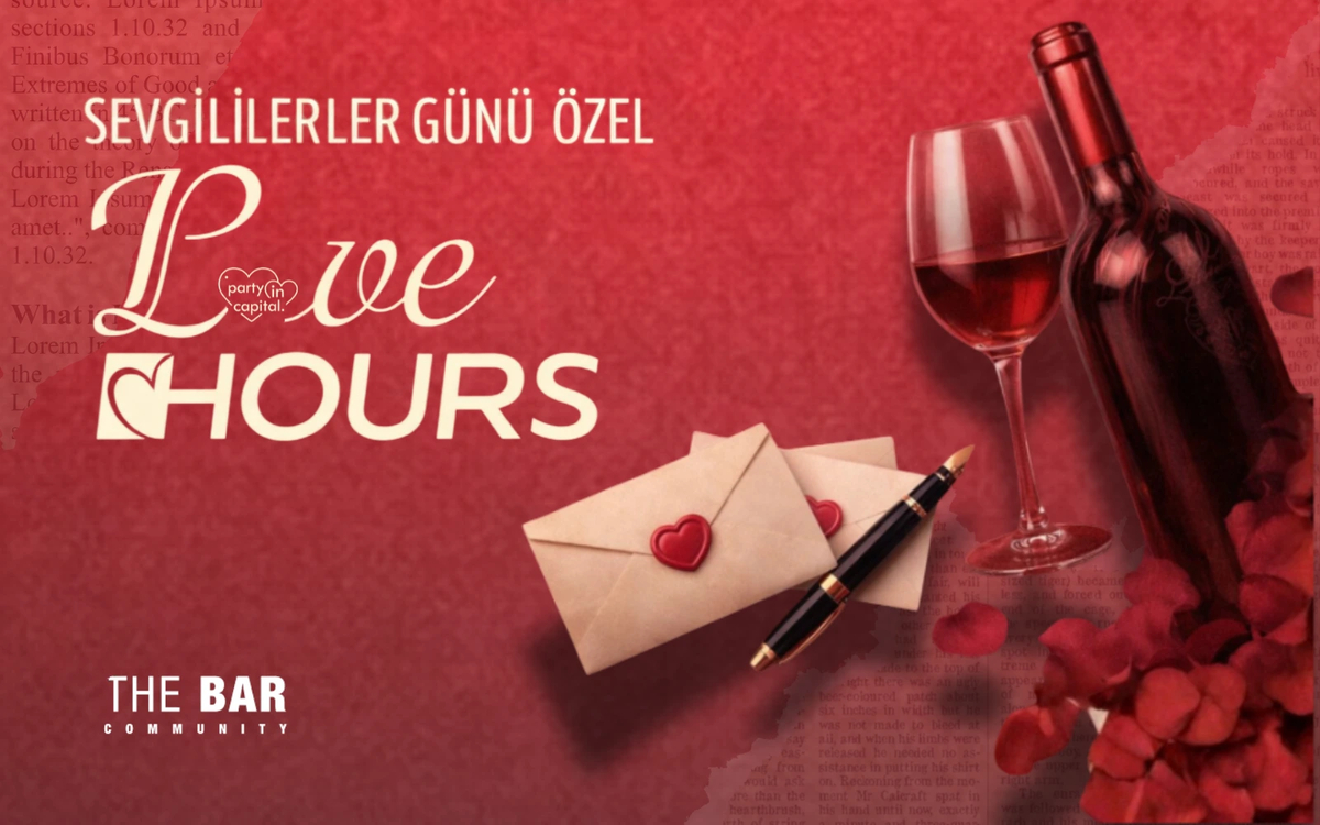Love Hours: Sevgililer Günü Özel Antalya biletleri | Bubilet