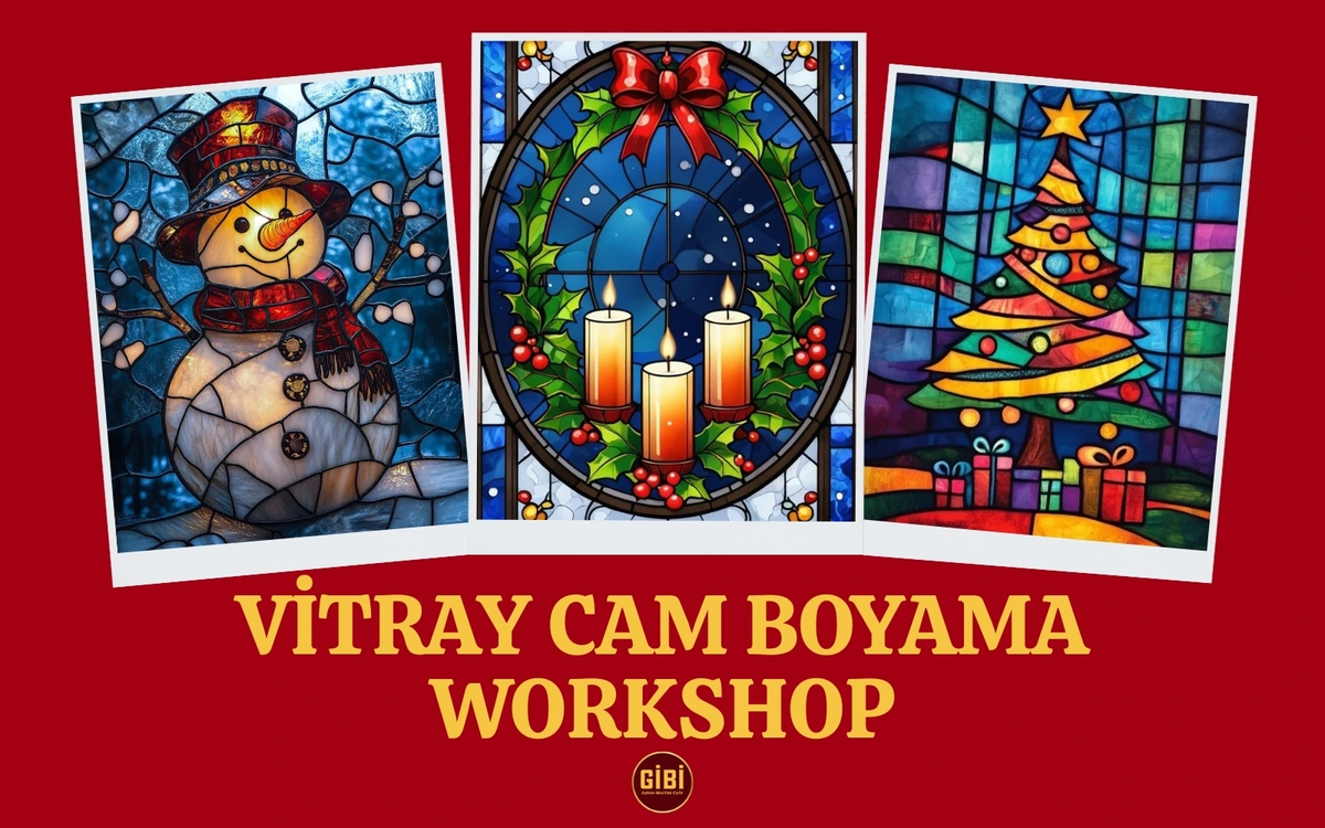 Vitray Cam Boyama Workshop – Yılbaşı Temalı Eskişehir biletleri | Bubilet