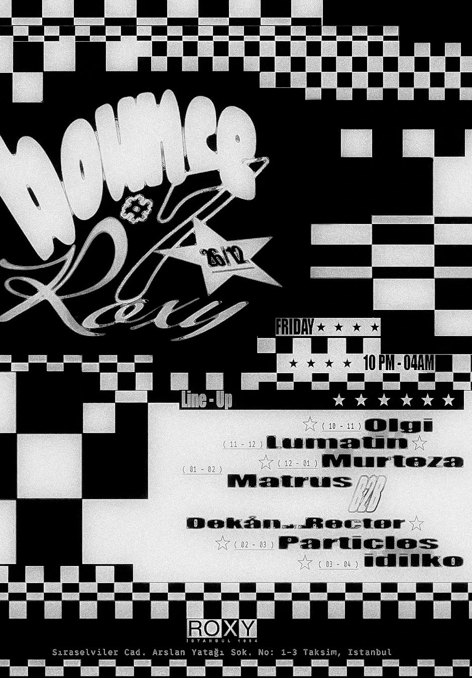 Bounce #7 | Roxy Istanbul İstanbul biletleri | Bubilet