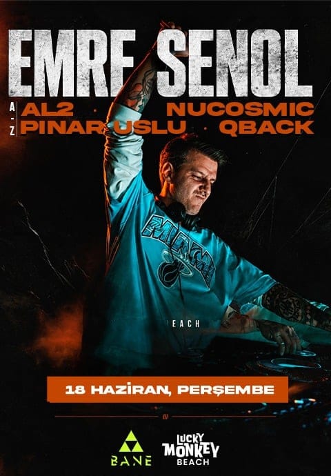 LUCKY MONKEY BEACH EMRE SENOL Antalya biletleri | Bubilet