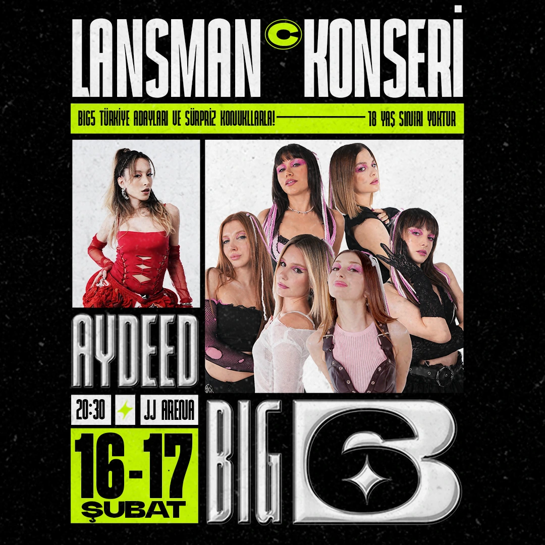 Big5 Türkiye Lansman // 17 Şubat 2025 // JJ Arena - İstanbul — konserlist