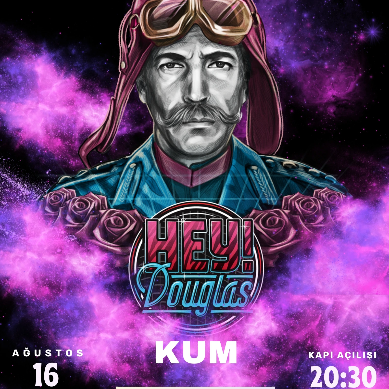 Hey! Douglas & Kum // 16 Ağustos 2024 // Salhane Bozcaada — konserlist